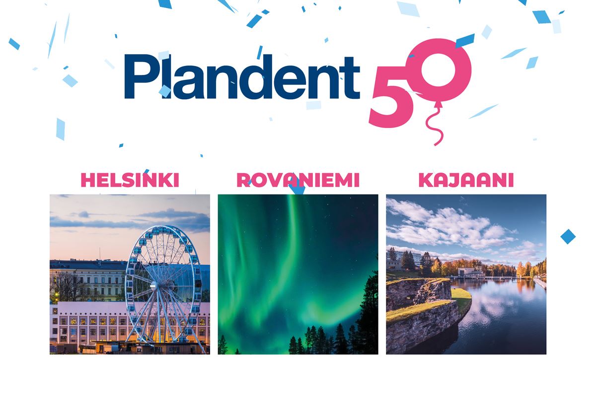 Plandent 50-vuotisjuhlavuosi Helsinki, Rovaniemi ja Kajaani
