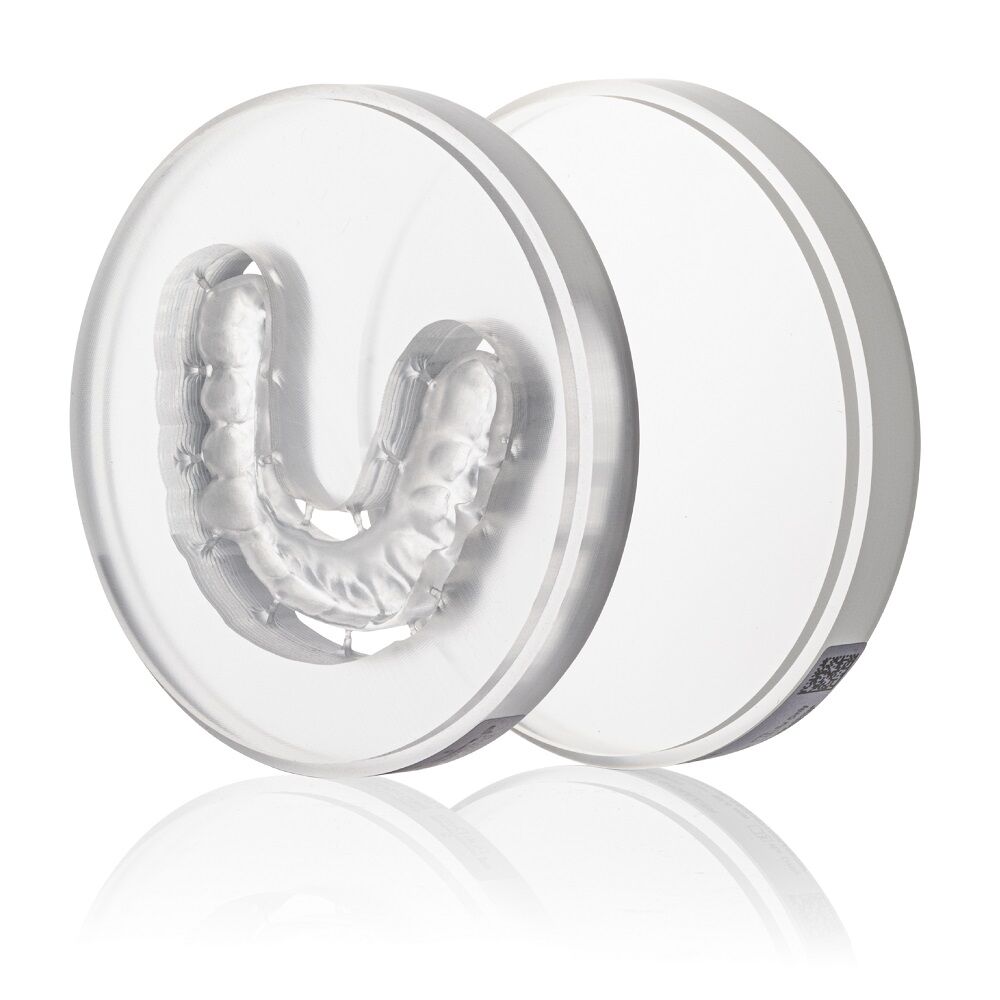 Polident PMMA Splint kiekko clear 98,5-20 mm 1 x 1 kpl — FI1