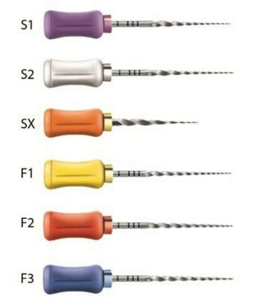 ProTaper Sterile Maillefer Hand Use Finishing File 21mm F3 Pack 6 pkg ...