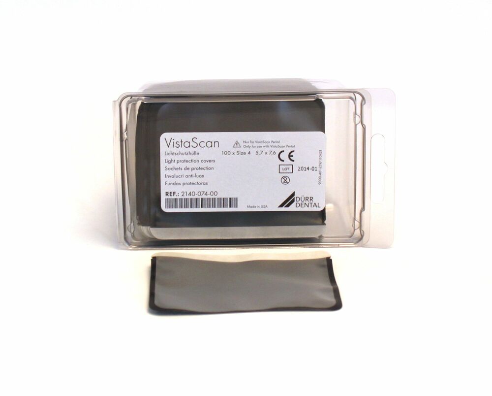 VistaScan Perio suojap.kuvant.levylle 5,7x7,5cm okk #4 Perio 1 x 100 ...