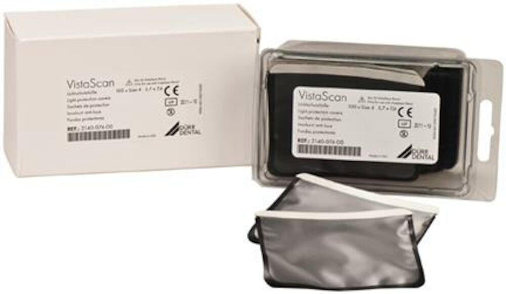 VistaScan Perio suojap.kuvant.levylle 5,7x7,5cm okk #4 Perio 1 x 100 ...