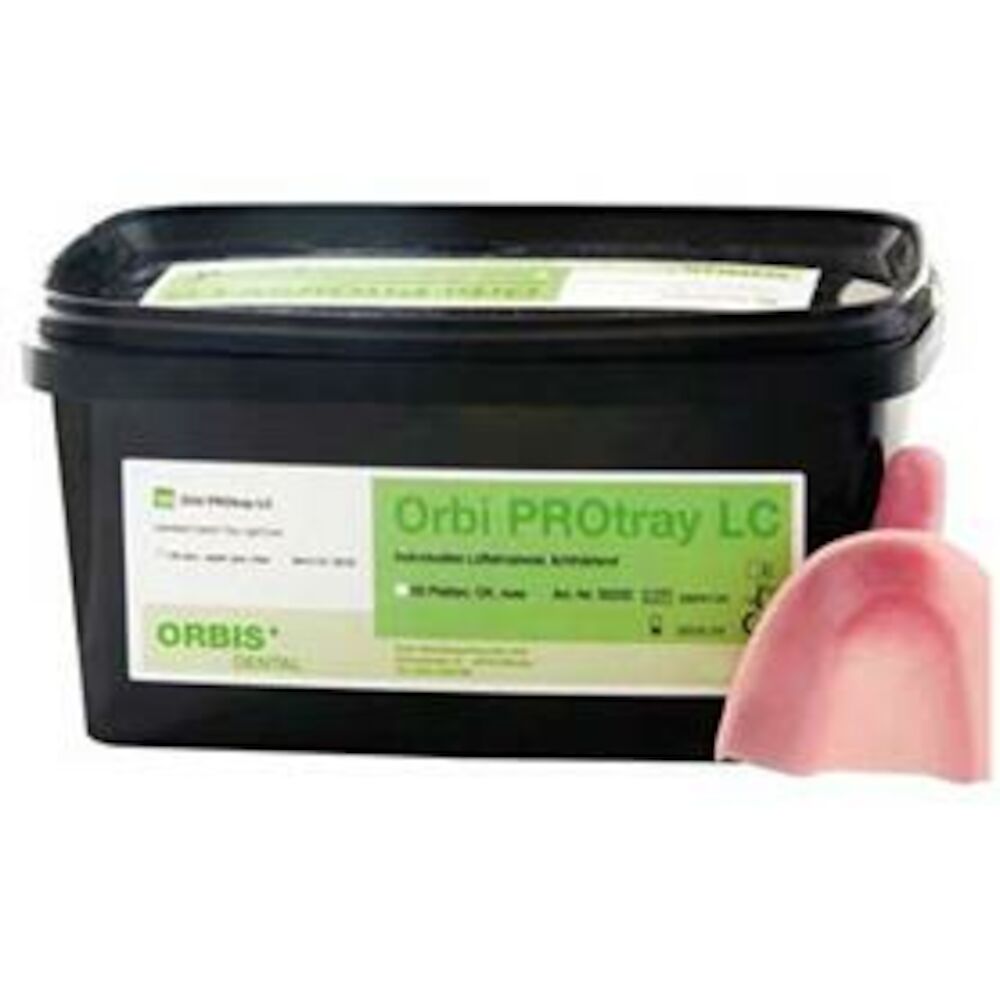 Orbi-PROtray LC valokovetteinen lusikkalevy pink 1 x 50 kpl — FI1