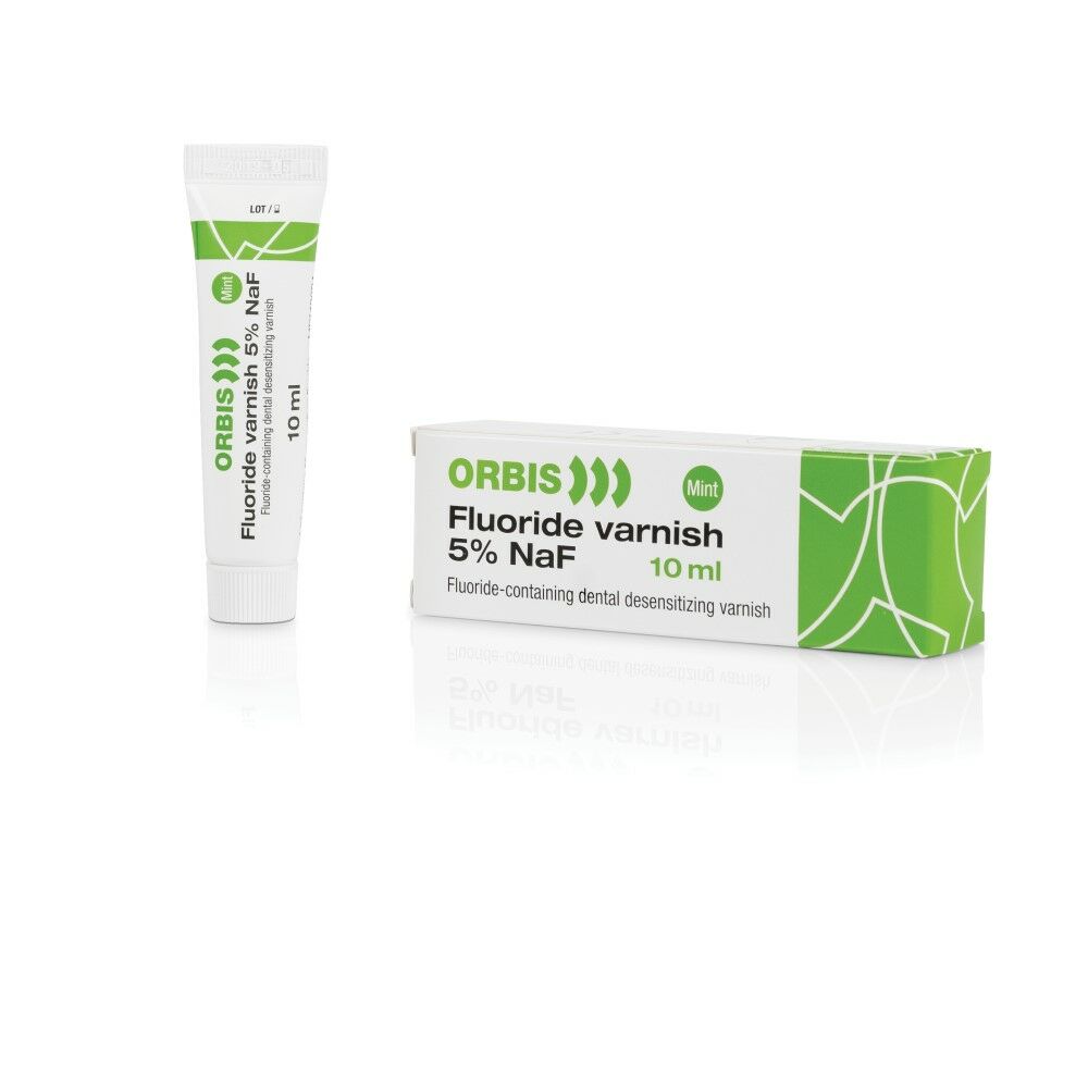 ORBIS Fluoride Varnish minttu tuubi 1 x 10 ml — FI1