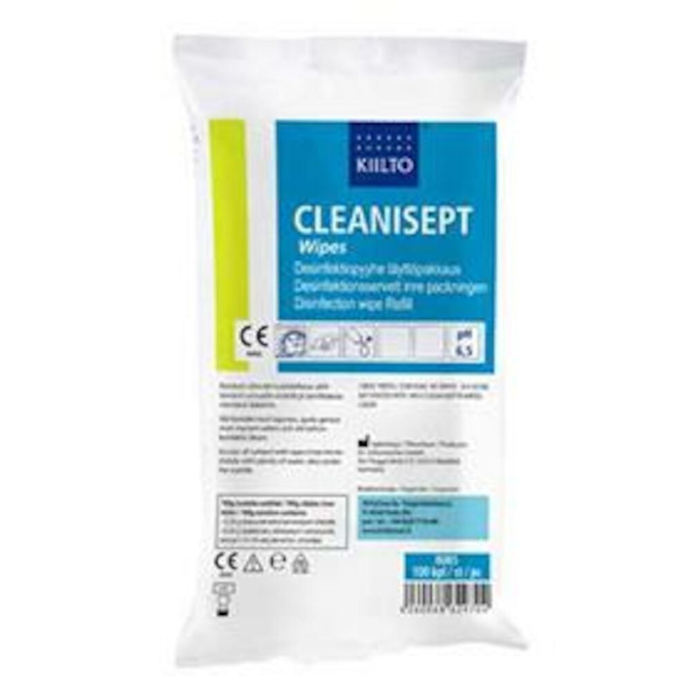 Cleanisept Wipes desinfiointiaine 14x20cm refill 1 x 100 kpl — FI1