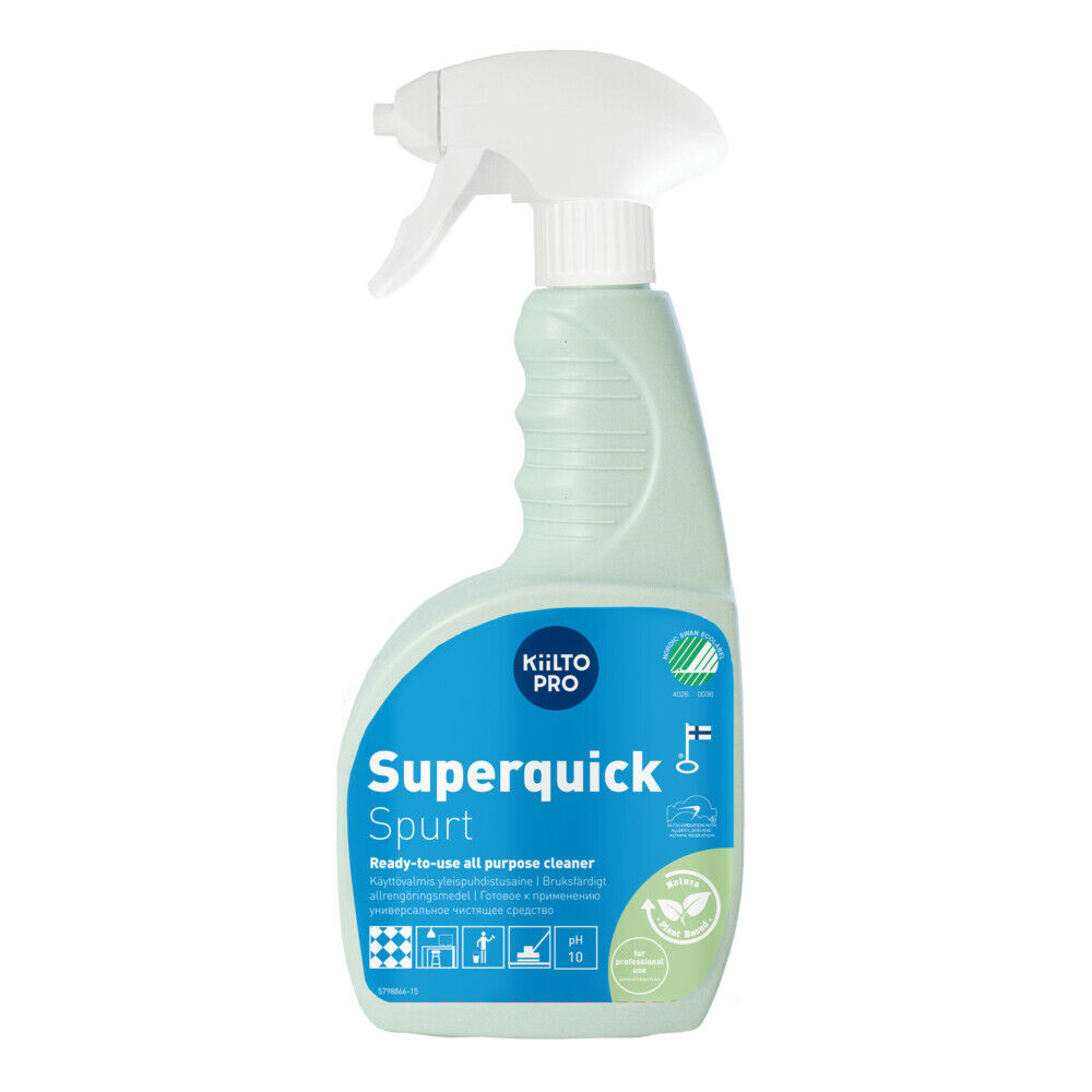 Superquick Spurt käyttövalmis yleispuhdistusaine 1 x 750 ml — FI1
