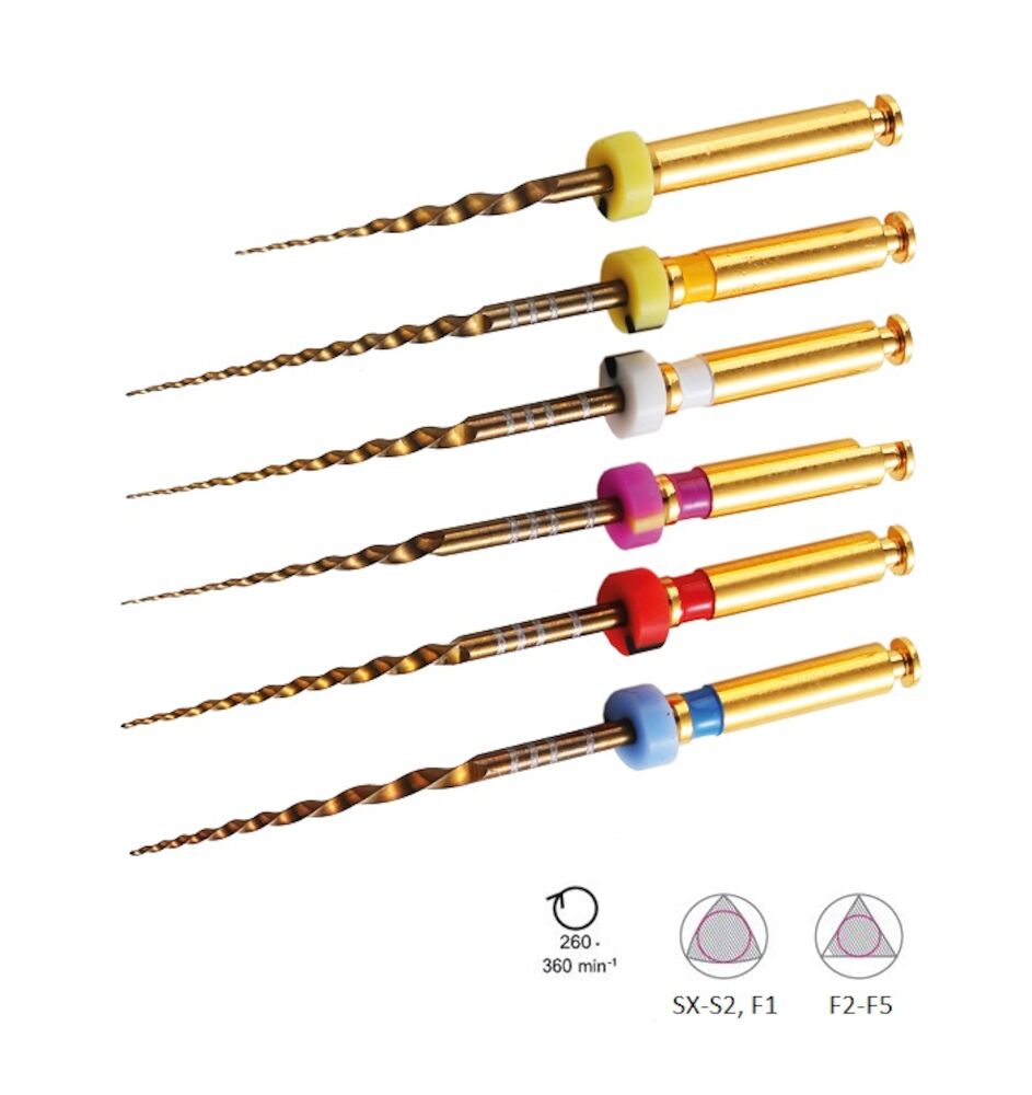 ORBIS Golden Taper steriili 31mm musta F4 6 x 1 kpl — FI1